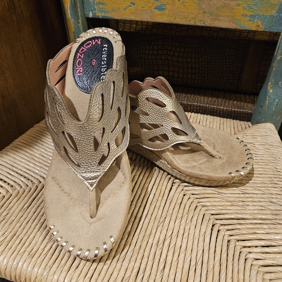 Modzori | Shoes | Modzori Troya Easy Flip To Reverse Womens Mid Wedge ...